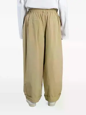 Marni Pleated Wide-leg Trousers