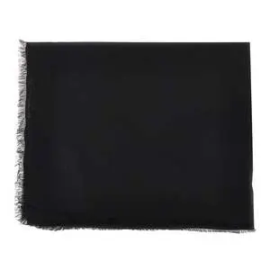 Emporio Armani Jacquard Logo Modal-blend Shawl