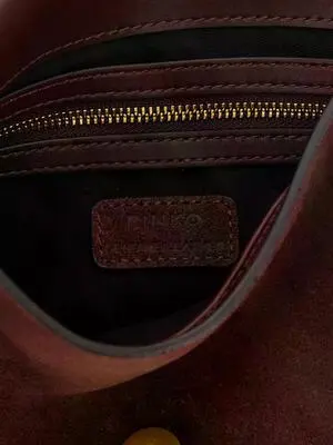 Pinko Small Love Suede Crossbody Bag