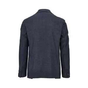 L.B.M. 1911 L. B.m. 1911 Denim-effect Fabric Double-breasted Jacket