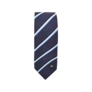 Gucci Striped Silk Necktie - Blue