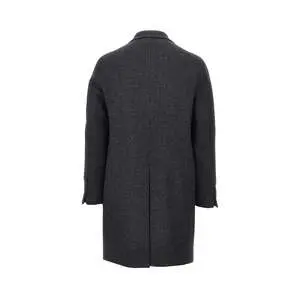 Tagliatore Prince Of Wales Wool Double-breasted Coat