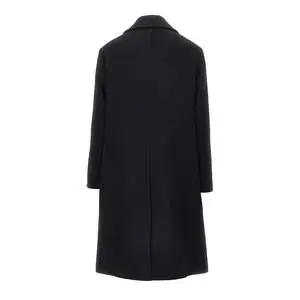 Fendi Wool And Angora Double-breasted Coat