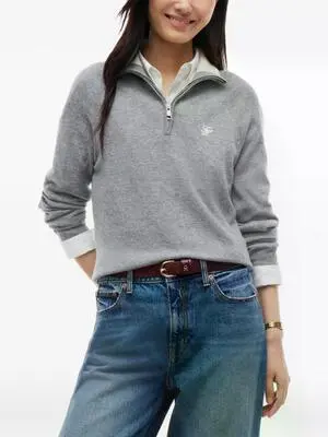 Tommy Hilfiger Quarter-zip Raglan-sleeve Sweater