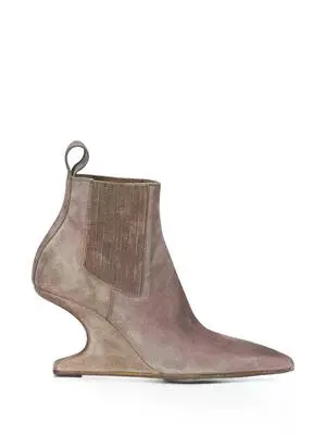 Rick Owens Cantilever Ankle Boots