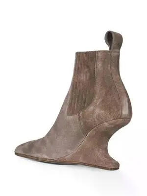 Rick Owens Cantilever Ankle Boots