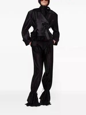 Giuseppe Di Morabito Pinstripe-pattern Fitted Jacket