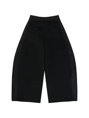 ENTIRE STUDIOS Ental Satin-panel Wide-leg Trousers