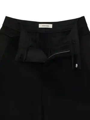 ENTIRE STUDIOS Ental Satin-panel Wide-leg Trousers