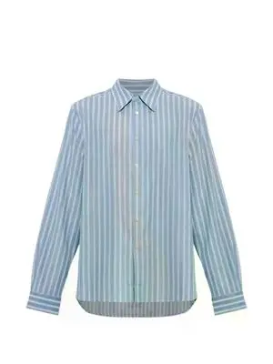 Paul Smith Striped Cotton Shirt - Blue