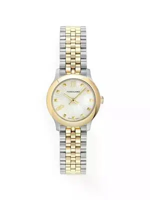 FERRAGAMO Duo 25mm Watch - White