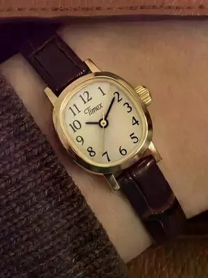 Timex® Cavatina® Mini 17mm Watch - Gold