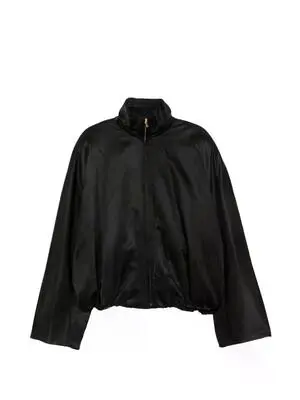 Carven Satin-finish Zip-up Jacket