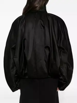 Carven Satin-finish Zip-up Jacket
