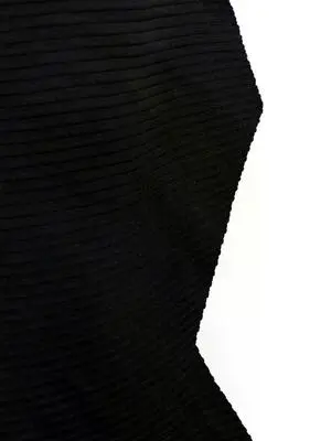Issey Miyake Pleated Sculptural Maxi Skirt