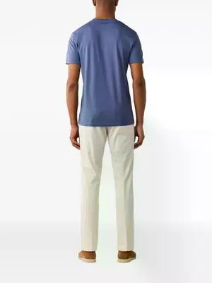 HACKETT  Logo-embroidered T-shirt