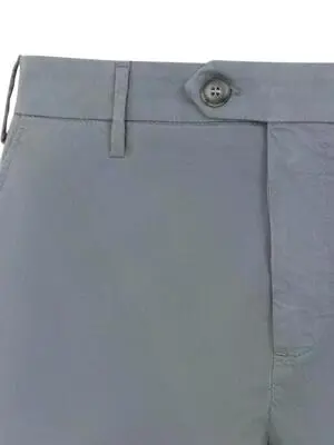 Canali Straight-leg Cotton Chino Trousers - Blue