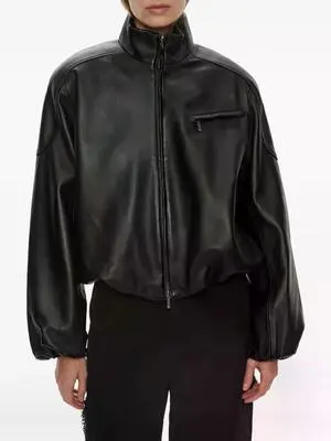 Christopher Esber Dannie Leather Bomber Jacket