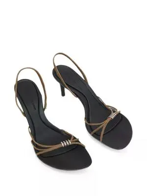 Christopher Esber Giro Strappy Sandals - Black