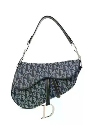 Dior Trotter Saddle Shoulder Bag - Blue