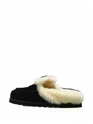 NAKED WOLFE Corded Shearling-lined Loafer - Black