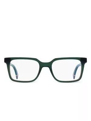 Paul Smith Rectangle-frame Glasses - Green