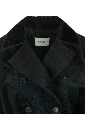 Fendi Animal Velvet Coat