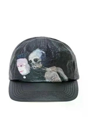 Undercover X Kijima Takayuki Graphic-print Baseball Cap - Black