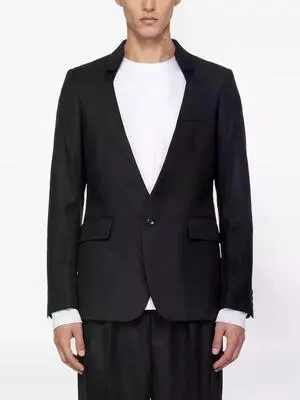 Comme Des Garçons Cut-out Single-breasted Blazer