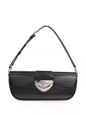 LOUIS VUITTON 2012 Epi Pochette Montaigne Shoulder Bag - Black