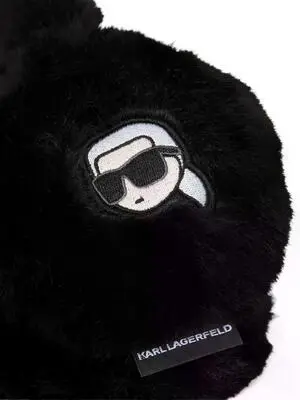 Karl Lagerfeld Ikon Faux-fur Ear Muffs