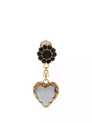 Dolce & Gabbana Sacro Cuore Heart-pendant Earrings
