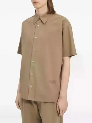 MAISON MARGIELA Washed Cotton Short-sleeve Shirt