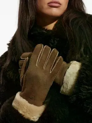 EMU AUSTRALIA Apollo Bay Sheepskin Gloves - Brown
