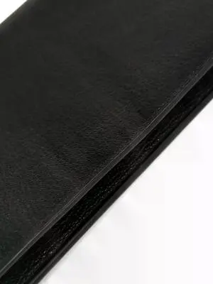 Balenciaga Metallic Edge Leather Chain Wallet