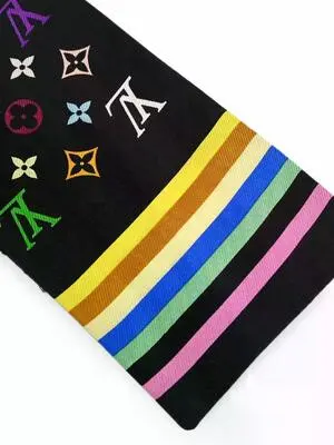 LOUIS VUITTON Monogram Multicolor Bandeau Scarf