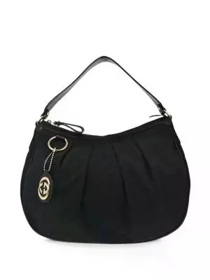 Gucci 1990-2000s Gg Monogram Tote Bag - Black