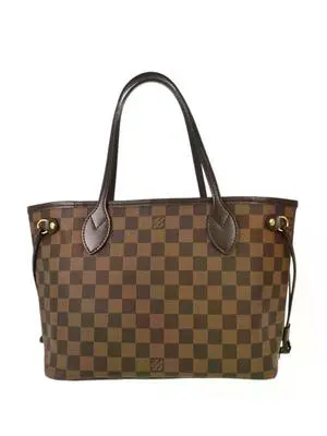 LOUIS VUITTON Pm Neverfull Damier Tote Bag - Brown