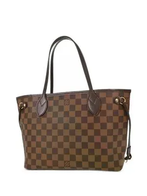 LOUIS VUITTON Pm Neverfull Damier Tote Bag - Brown