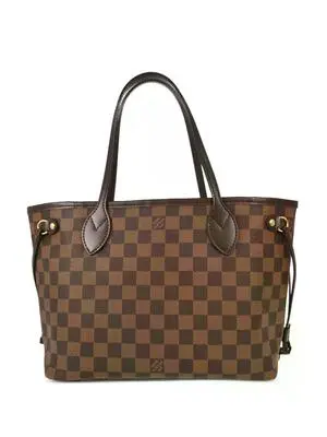 LOUIS VUITTON Pm Neverfull Damier Tote Bag - Brown