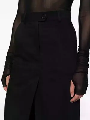 Isabel Benenato High-waisted Maxi Skirt