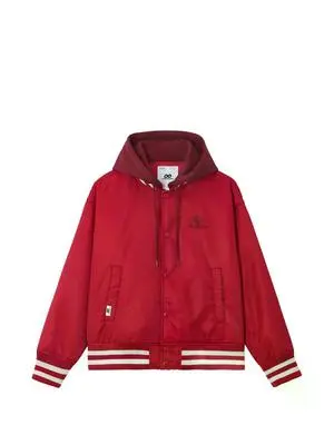 CHOCOOLATE Hooded Bomber Jacket