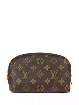 LOUIS VUITTON Pochette Monogram Canvas Make Up Bag