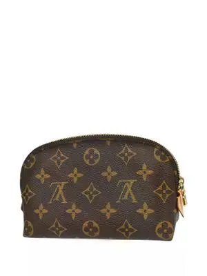LOUIS VUITTON Pochette Monogram Canvas Make Up Bag