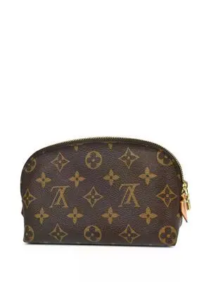 LOUIS VUITTON Pochette Monogram Canvas Make Up Bag