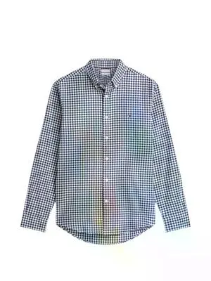 Tommy Hilfiger Gingham-check Button-down Shirt - Blue