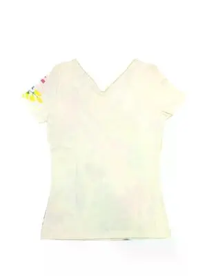Dior Floral-print Sequin-embellished T-shirt