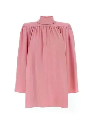 Valentino Garavani Cady Couture Pleated Top