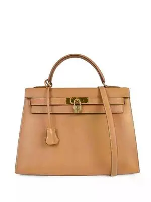 Hermès 1996 Kelly 32 Sellier Tote Bag - Neutrals