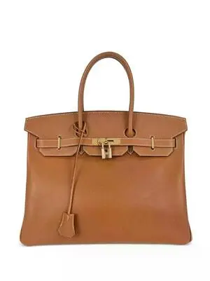 Hermès 2007 Birkin 35 Tote Bag - Brown